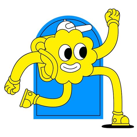 Premium Vector Traveling Sticker Illustration