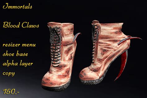 Second Life Marketplace Immortals Blood Claws