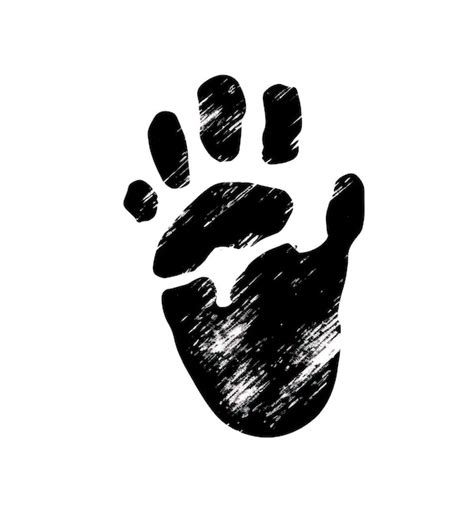 Premium Ai Image Animal Footprint