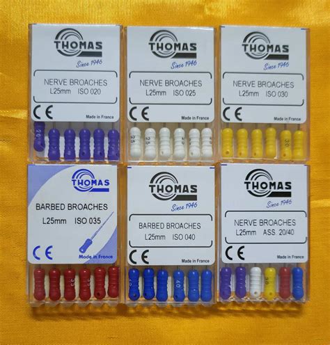 Nerve Broach Barbed Broach 25mm Thomas Lazada Ph