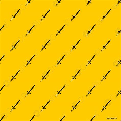 Sword Pattern Vector Stock Vector 5895987 Crushpixel