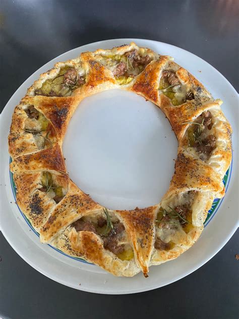 Corona Di Sfoglia Con Patate E Salamella Belin Che Buono