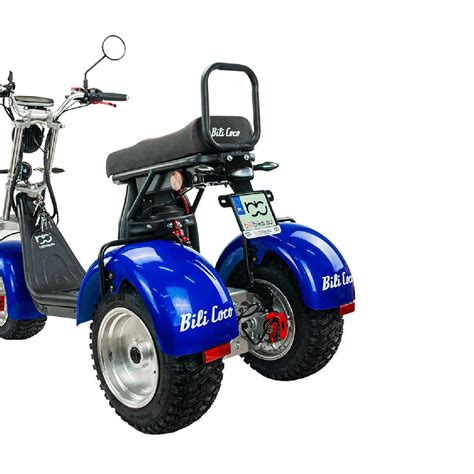 Skuter elektryczny BILI COCO SPORT TRÓJKOŁOWY 4000W niebieski cena