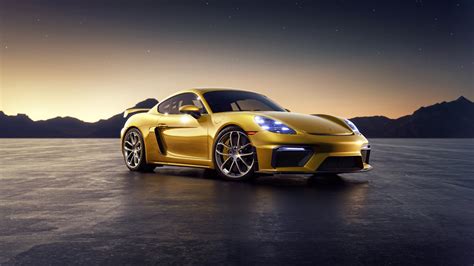 保時捷718 Cayman GT4 2023超級跑車5K預覽 10wallpaper