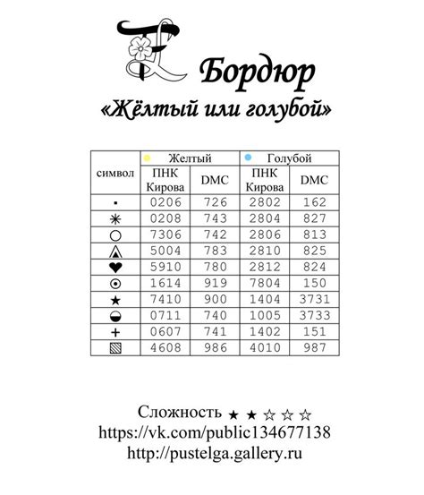 бордюр "Желтый или голубой" | Вышивка, Венки, Кресты