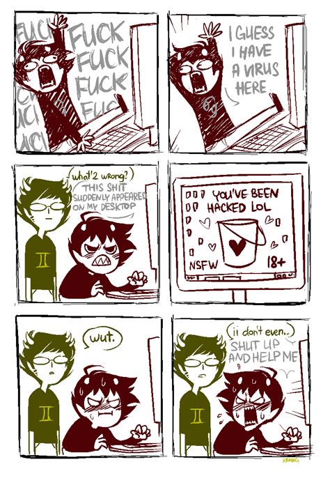 Xamag Homestuck Ive Lost Control Of My Life One Foot On The Wheel