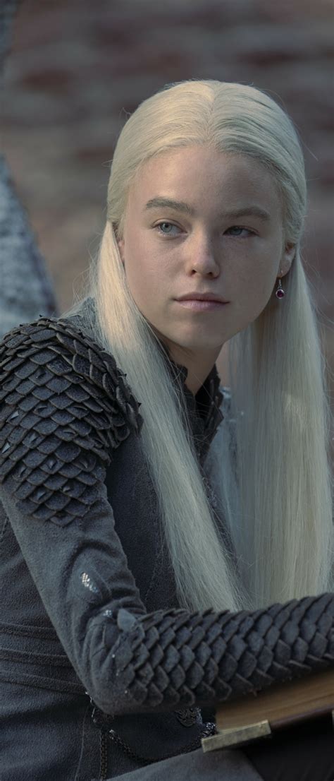 720x1680 House Of The Dragon 5k Milly Alcock As Rhaenyra Targaryen