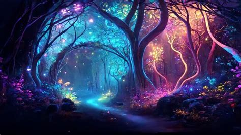 Premium Photo A Close Up Of A Pathway Through A Forest With Trees And