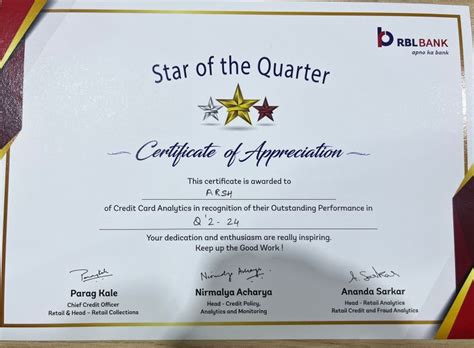arsh maheshwari on linkedin starofthequarter achievement grateful
