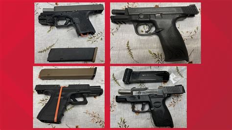 Handguns Converted To Automatic Machine Guns Three Teens Charged