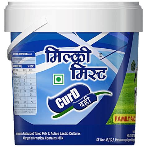Buy Milky Mist Curddahi No Preservatives Added Online At Best Price