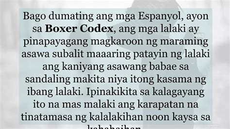 Pag Aaral Sa Kasarian Sa Ibat Ibang Lipunan Gender Roles Sa Pilipinas
