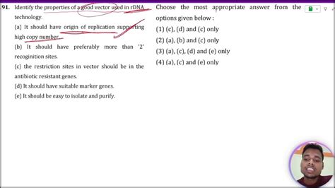 Identify The Properties Of A Good Vector Used In Rdna Technology A It
