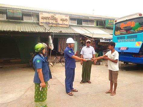 ဝါးခယ်မမြို့နယ်၌ စည်းကမ်းမဲ့အမှိုက်မပစ်စေရေး ကွင်းဆင်းဆောင်ရွက် Myanmarnationalpost