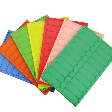 Plastic Tray For Microscope Slide 20 Places Prepared Drying Tray Slides