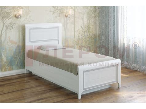 Кровать с ортопедом КР-1025 900х1900 Снежный Ясень купить в интернет ...