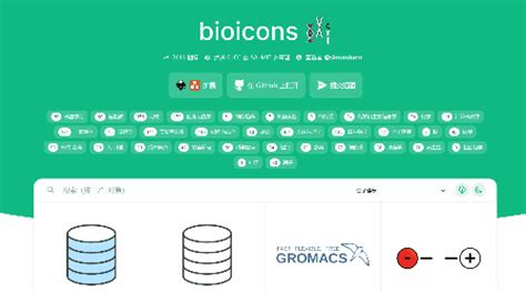 墨言教育丨宝藏级的免费科研生物学插画素材库 bioicons 哔哩哔哩