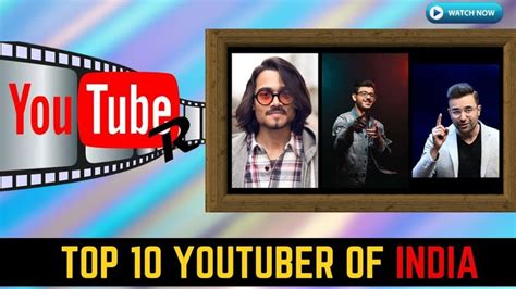 Top 10 Youtubers In India 2023 India के Top 10 Youtubers 2023 Rellon
