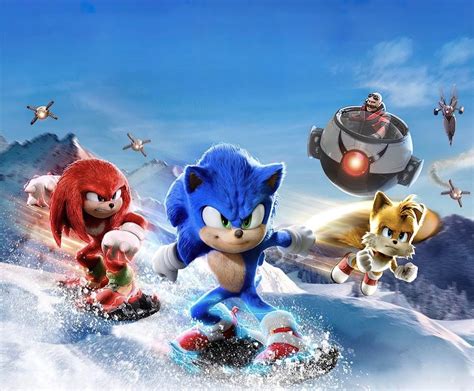 Wallpaper Movie Poster Sonic 2 The Movie Paramount Movie Characters Movie Screenshots Fox