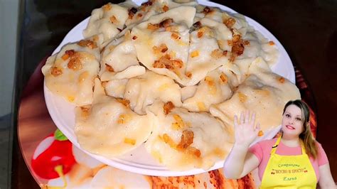 ВАРЕНИКИ С СЫРЫМ КАРТОФЕЛЕМ.🥔🥔🥟 - YouTube