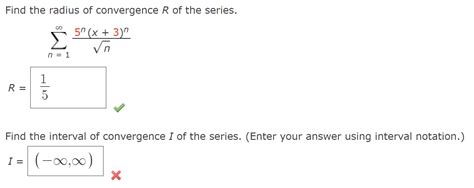 Solved Find The Radius Of Convergence R Of The Series