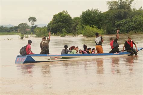 ខេត្តបន្ទាយមានជ័យ កំពង់ធំនិងសៀមរាបរងគ្រោះធ្ងន់ធ្ងរដោយជំនន់ទឹកភ្លៀង