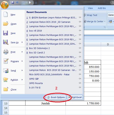 Nuansa Pendidikan Cara Menggunakan Fungsi Terbilang Pada Excel