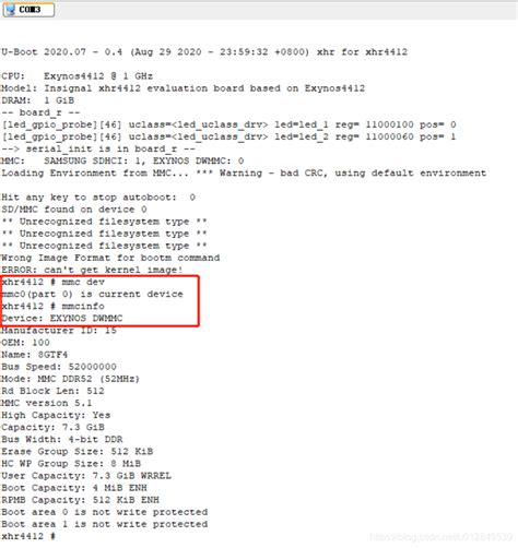 移植 U Boot 202007 到 Itop 4412（八）fastboot And Boot From Emmcmmc No Card