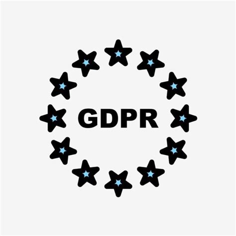 벡터 Gdpr 개인정보 보호 아이콘 표시 방문 배경 검은 Png 일러스트 및 벡터 에 대한 무료 다운로드 Pngtree