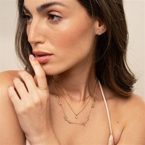 Gold Name Necklace Myka