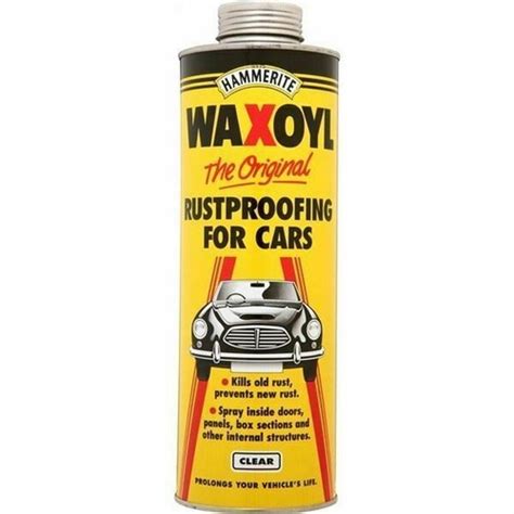 Clear Hammerite Schutz Waxoyl Car Rust Proofing Under Seal Wax Oil 1