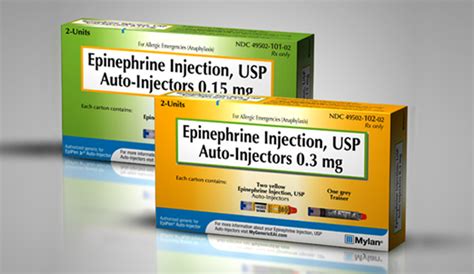Types Of Epinephrine Autoinjectors Compared When Peanuts Attack