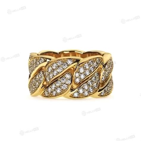 Removable Cuban Ring Helloice