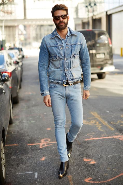 Mezclilla Con Mezclilla Las Reglas U Looks Para Combinarla Con éxito Gq