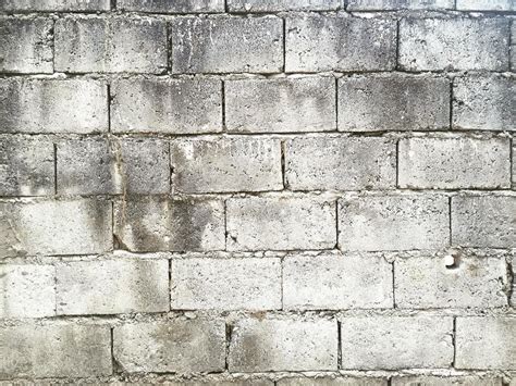 Concrete Chb Wall Texture In Brutalist Style