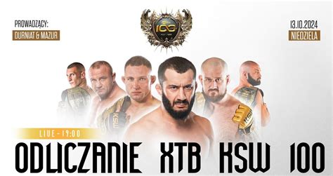 Odliczanie Do KSW 100 Program Specjalny Transmisja Konferencji O 19