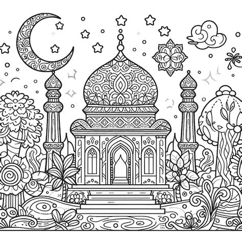 Livre à Colorier Pour Enfants Avec Des Créatures Fantastiques Et Des