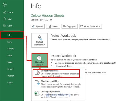 How To Delete Hidden Sheets In Excel 2 Effective Methods Exceldemy