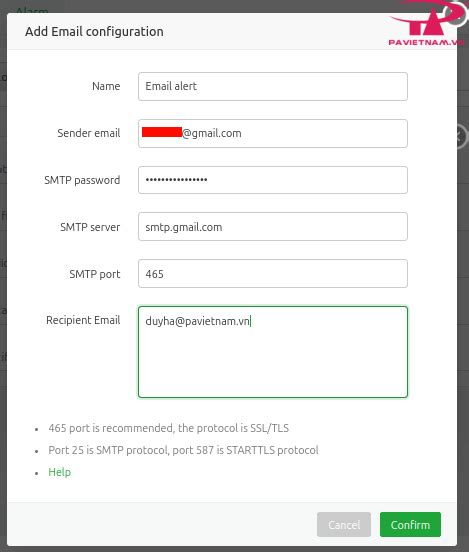 aaPanel Cấu hình gửi email thông báo khi có kết nối SSH