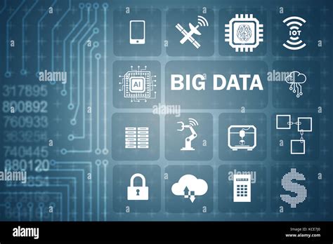 Big Data Computing Concept Of Modern IT Technology Stock Photo Alamy