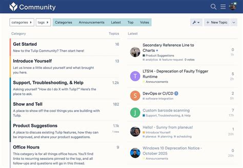 2 How To Navigate Tulip Community Get Started Tulip Community
