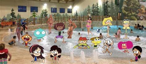 Bikini Wave Pool Party By Totallypurple2024 On Deviantart