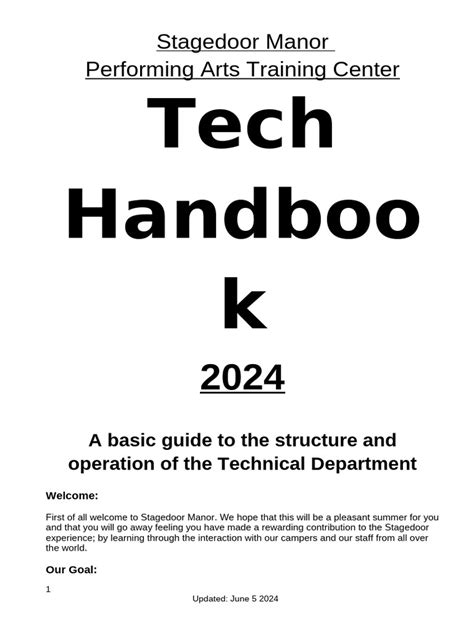 Sdm Tech Handbook 2024 Pdf