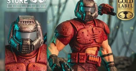 Mcfarlane Toys Debuts Exclusive Doom Eternal Red Doomguy Figure