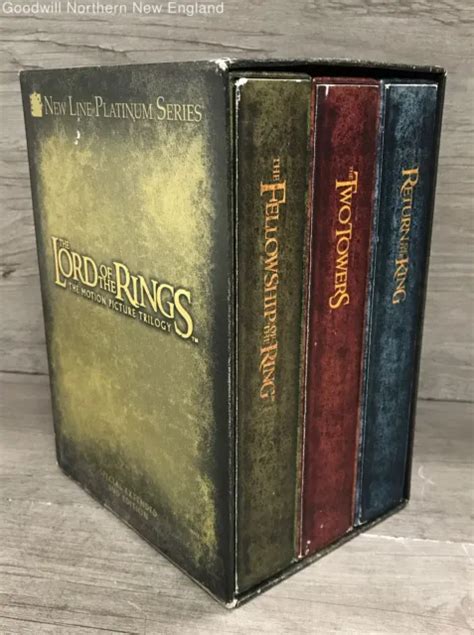 Lord Of The Rings Lotr Special Extended Dvd Edition Boîte Complète 2004