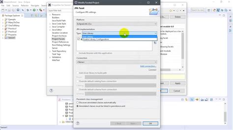 Crear Un Nuevo Proyecto JPA Java Persistence API YouTube
