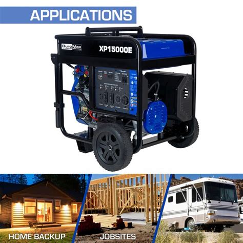 Duromax 12000 Watt Gasoline Portable Generator At