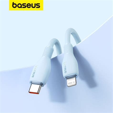Baseus Usb C สายสำหรับ Iphone 14 13 12 11 Pro Max Xs 20w สายสายชาร์จ