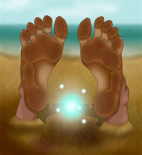 Talisha Is Trapped In The Sand Sandy Feet By Feetartist On Deviantart