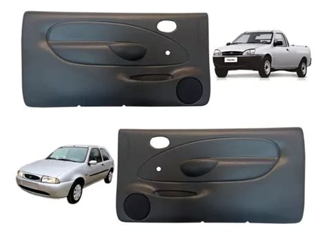 Par Forro Porta Courier Fiesta 2 Portas 02 08 Vidro Manual